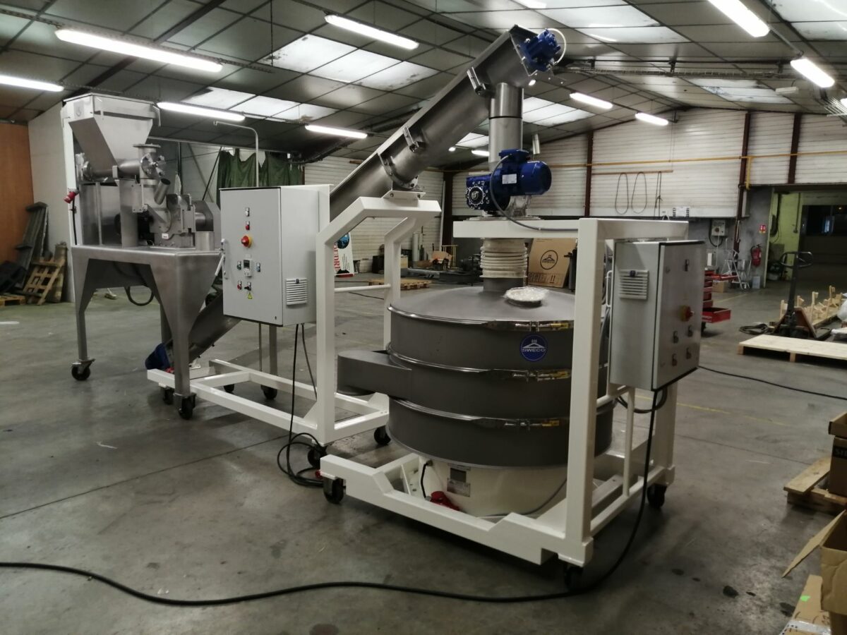 Tamiseurs vibrants - Process poudre